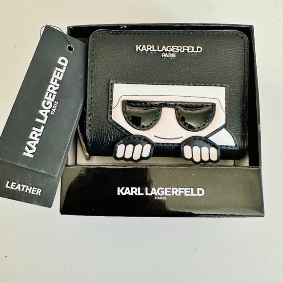 Karl Lagerfeld | Bags | Karl Lagerfeld Paris Ikonik Choup Black Leather ...